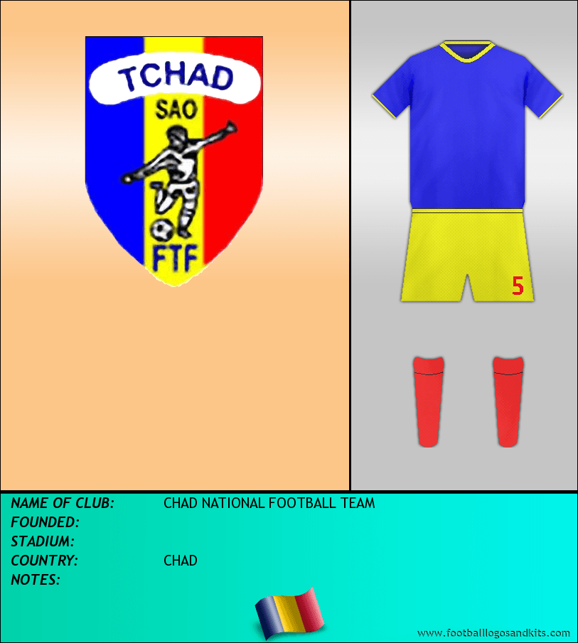 Logo of CHAD NATIONAL FOOTBALL TEAM